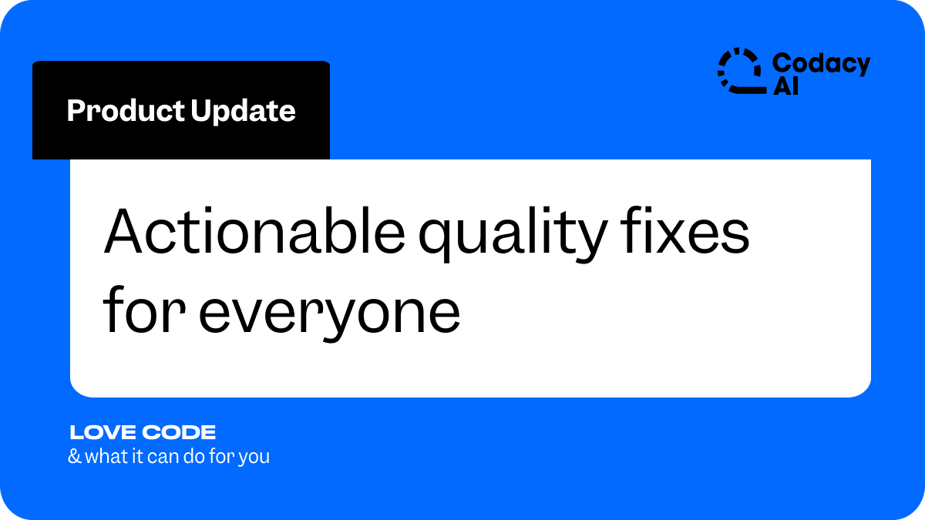 Codacy | Blog - Automate your code quality