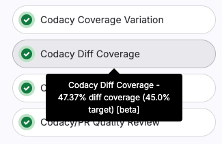 New Coverage Status Checks Added