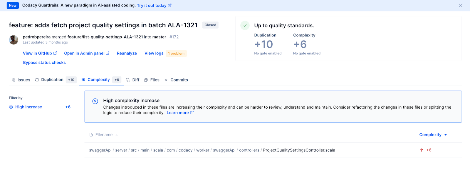Lizard Complexity Metrics Now Power File-Level Analysis and Gates