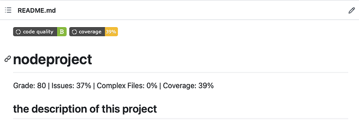 Using the API to add Codacy Grade details to the Readme - Codacy | Blog