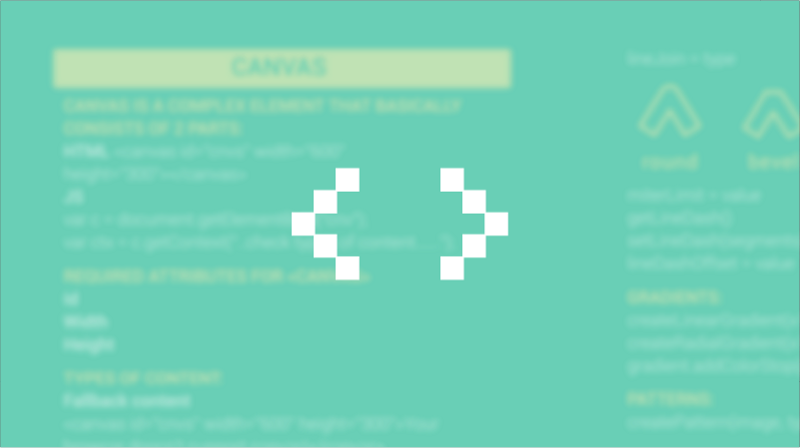 HTML Canvas: Cheatsheet & Tutorial: Tool For Beginners & Professionals