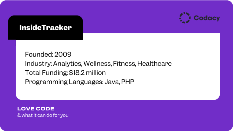 InsideTracker Customer Story: Compliance Through Code Quality