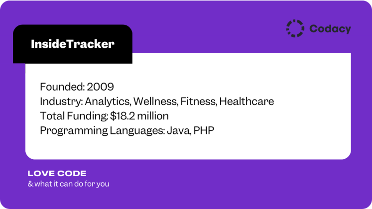 InsideTracker Customer Story: Compliance Through Code Quality