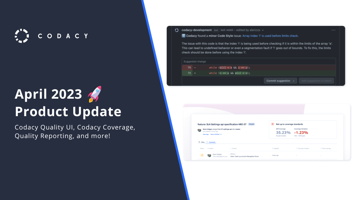 April 2023 Product Update 🚀