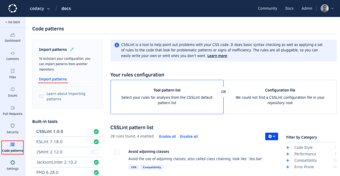 July Codacy Product Update 🚀 - Codacy | Blog Products