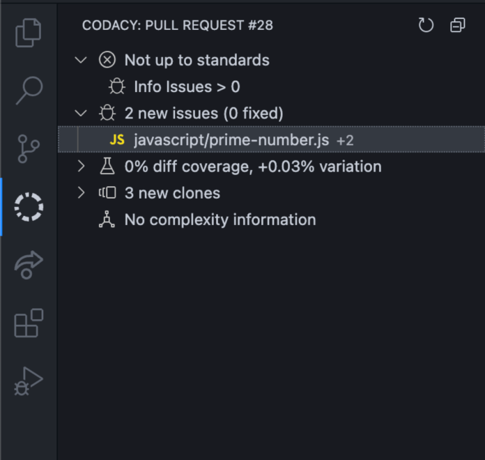 Codacy VS Code Extension Now Available - Codacy | Blog