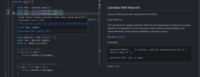 Codacy VS Code Extension Now Available - Codacy | Blog